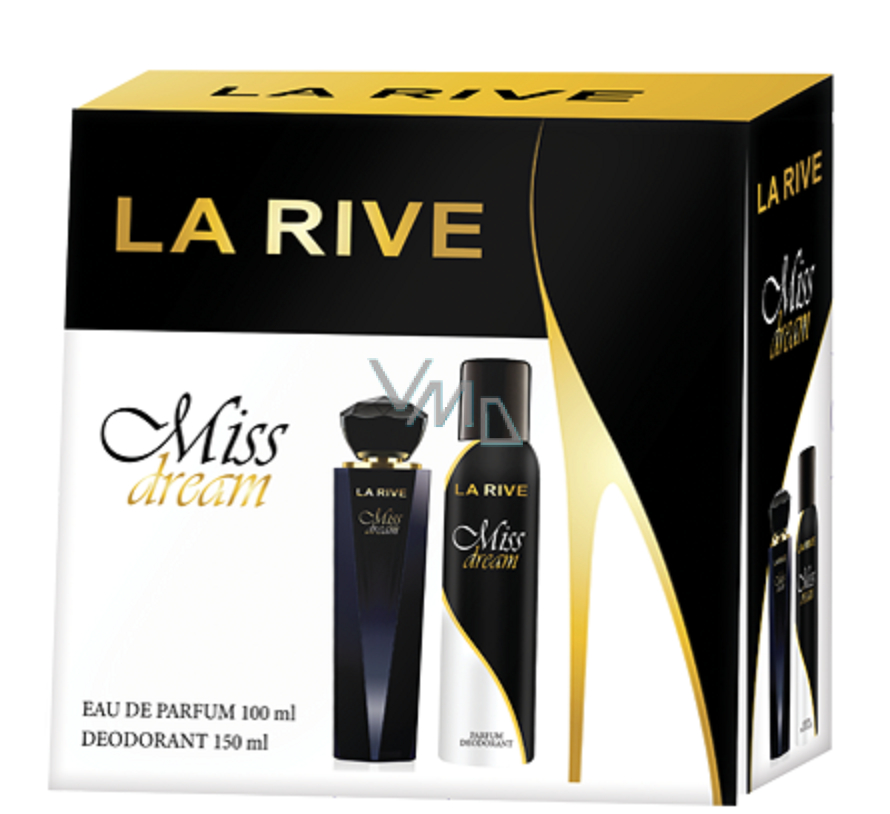 La Rive Miss Dream perfumed water 100 ml deodorant spray 150 ml gift set VMD parfumerie drogerie