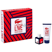 Lacoste Live pour Homme eau de toilette 40 ml shower gel 100 ml gift set VMD parfumerie drogerie