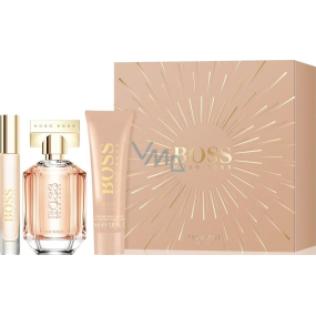 Hugo Boss Boss The Scent perfumed water for women 50 ml perfumed water 7.4 ml body lotion 100 ml gift set VMD parfumerie drogerie